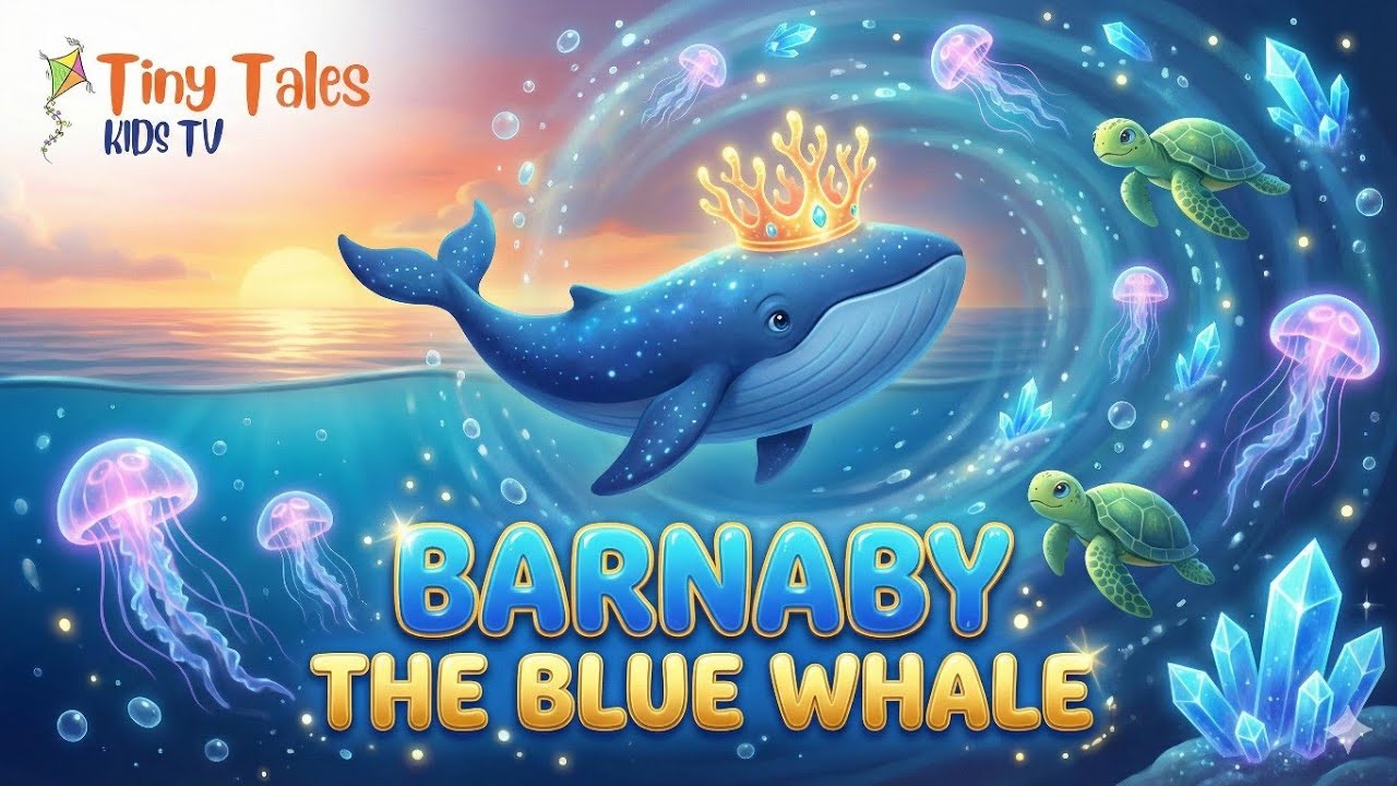 Barnaby the Blue Whale | Relaxing Ocean Bedtime Story - YouTube