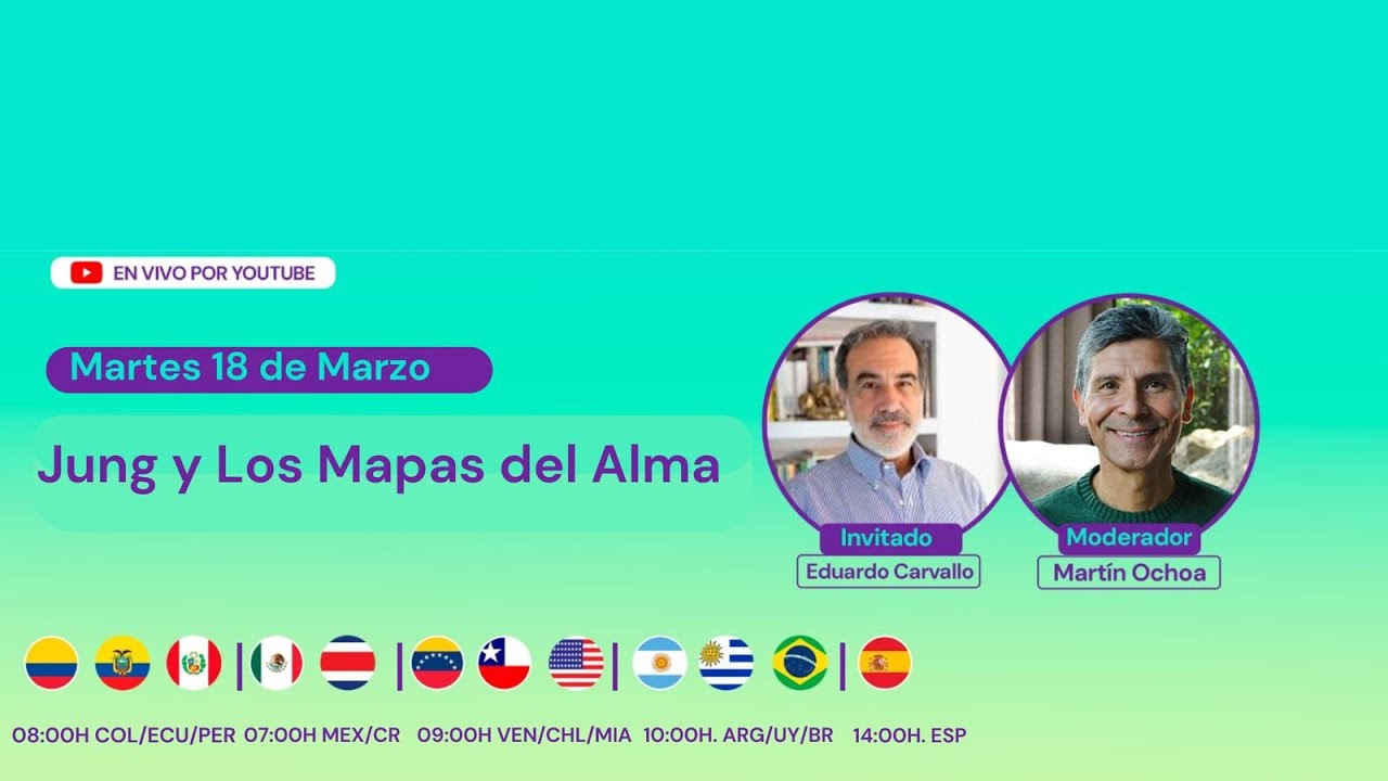 Jung y los Mapas del Alma con Eduardo Carvallo - YouTube
