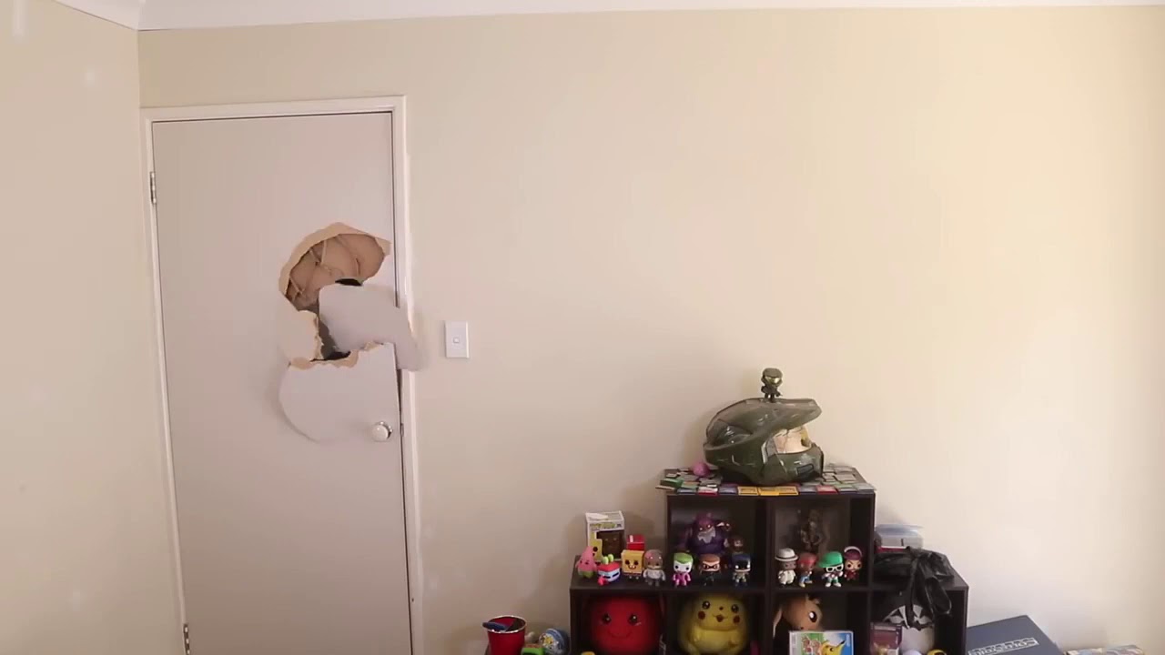 it sounds like someone breaking in - YouTube