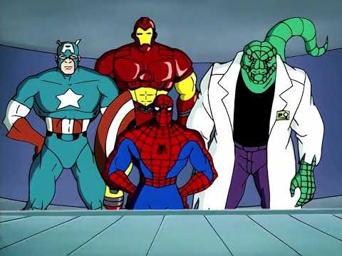 Spider-Man 1994 l S5E10 l The Gauntlet of the Red Skull