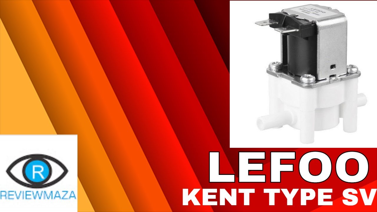 LEFOO SV KENT TYPE SOLENOID VALVE - YouTube