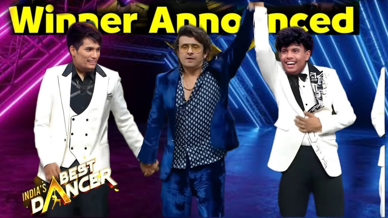 Winner & Runner-up Announce of India Best Dancer Season 4 Today Episode ...