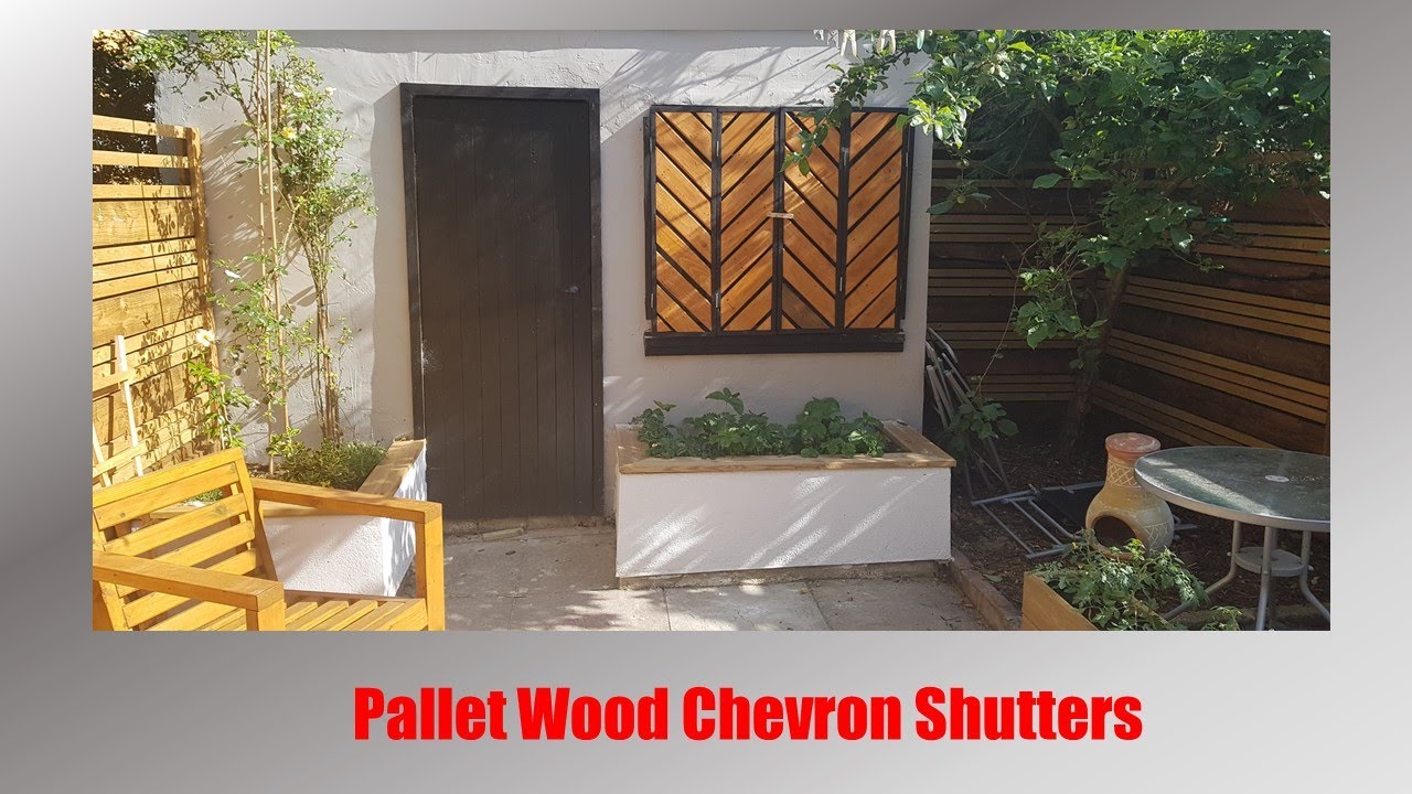 Diy Pallet Window Shutters How To Build Shutters An Easy DIY Project