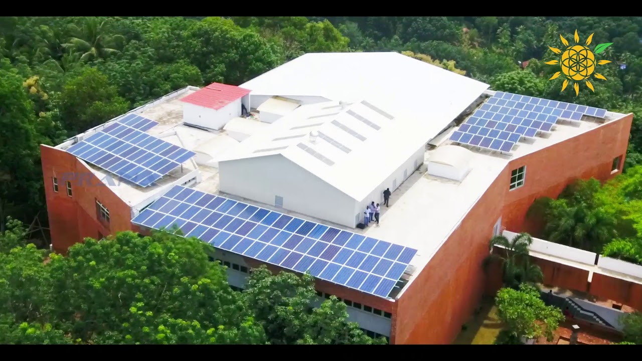 PRANA 50 kWp Solar Project at CAT, Thiruvananthapuram - YouTube