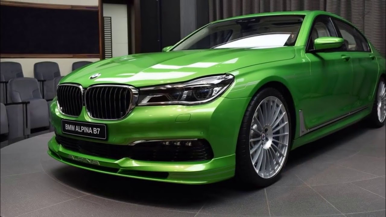 Alpina B7 Java Green Metallic - YouTube