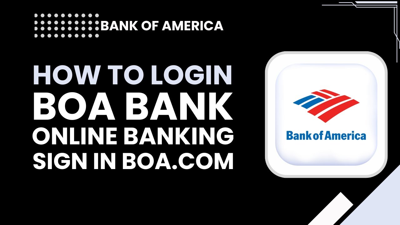How to Login to Bank of America Online Banking – Sign In at BOA.com ...