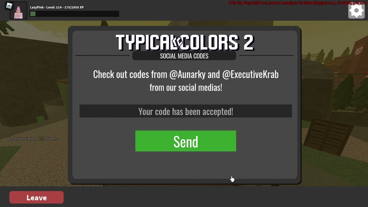 Typical Colors 2: New code gullible 500 copies! - YouTube