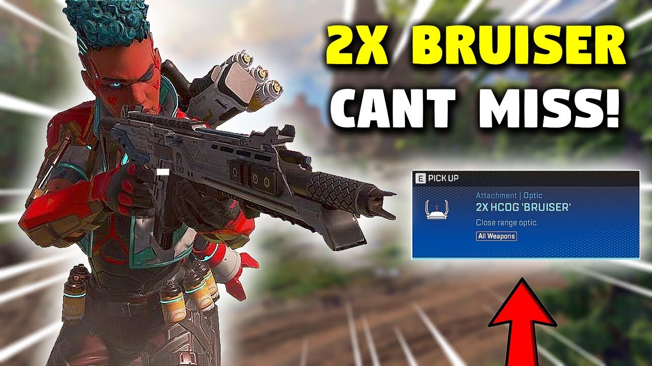 WHY I USE THE 2X HCOG BRUISER? BEST SCOPE In Apex Legends! - YouTube