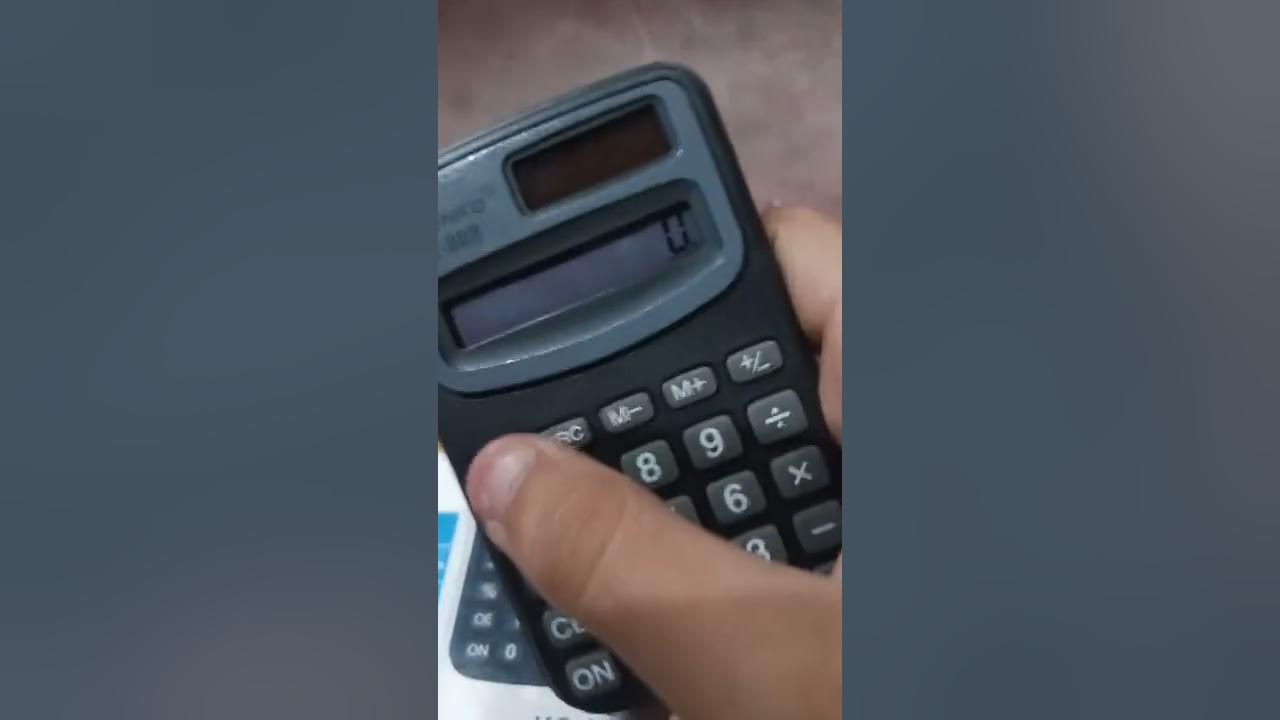 Kenko Calculator 888 KC - YouTube
