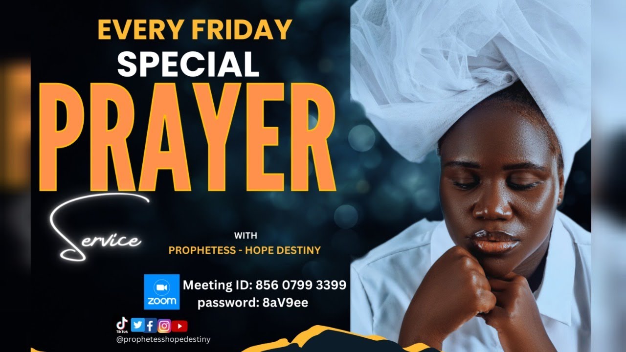 FRIDAY INTERCESSION / PRAYER REQUEST | SPECIAL PRAYER SERVICE - YouTube