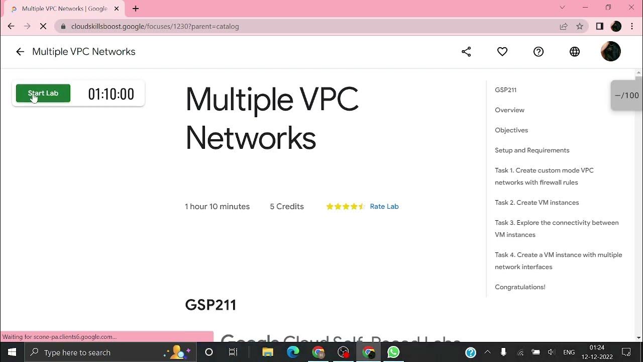 Multiple VPC Networks || qwiklabs || GSP211 - YouTube