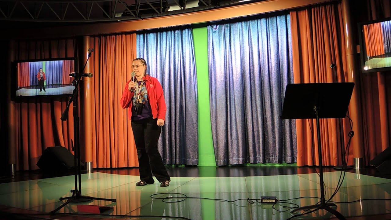 Ten Minutes A Day -- Angela Brett at JoCo Cruise Crazy Open Mic - YouTube