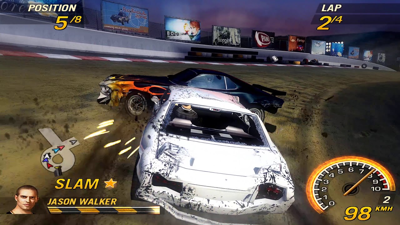 FlatOut 2 - Gameplay (60fps 1440p) - YouTube