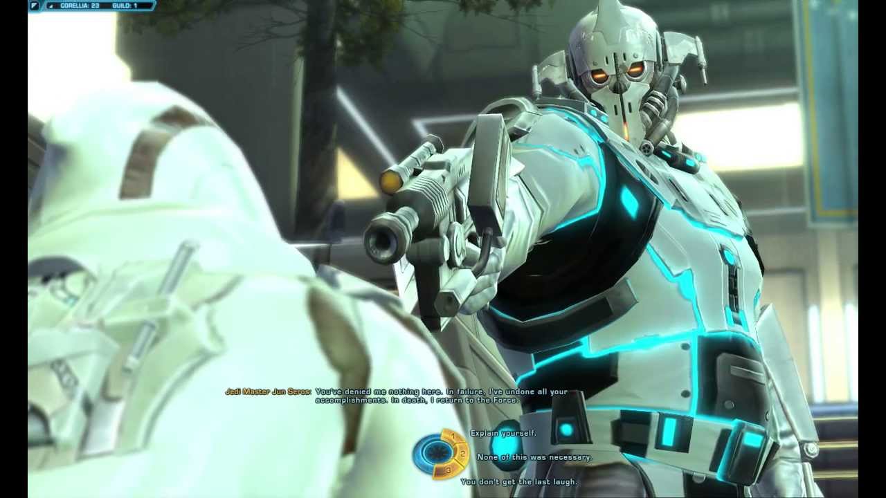 SWTOR Kalut killing Master Jun Seros - YouTube