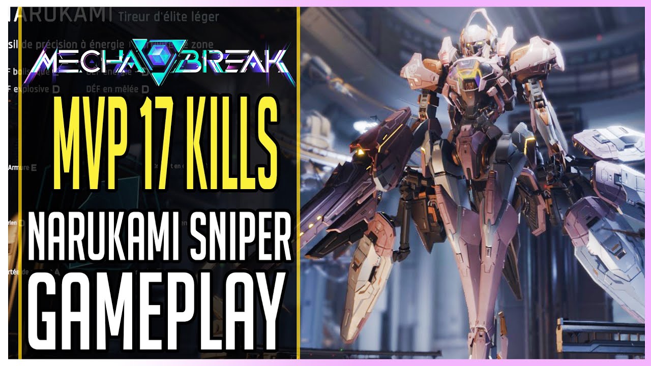 🎮MVP NARUKAMI Sniper 17kills (14.0) MECHA BREAK - YouTube