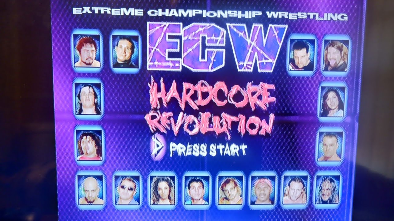 REVIEW ECW HARDCORE REVOLUTION N64 - YouTube