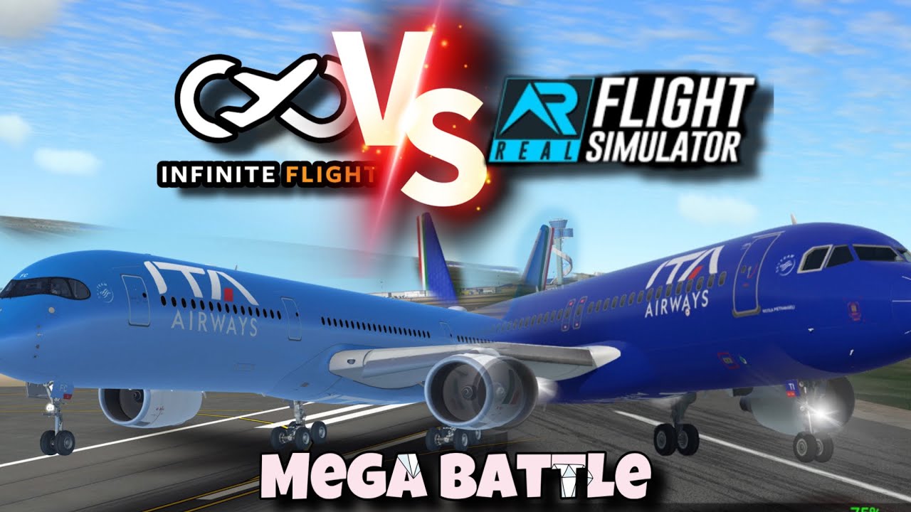Mega Battle Which one is best? | Real flight simulator VS Infinite ...