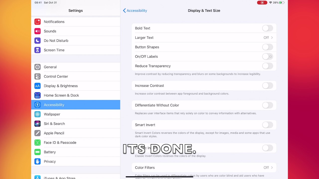 HOW TO ENABLE OR DISABLE INCREASE CONTRAST IN IPADOS 13 6 IPAD YouTube how-to-enable-or-disable-increase-contrast-in-ipados-13-6-ipad-youtube