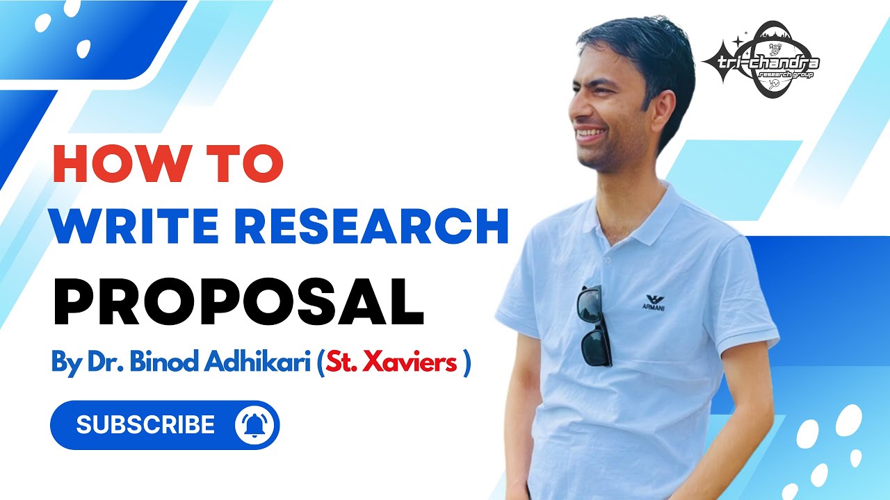 Effective Research Proposals Writing: Expert Tips from Dr. Binod Adhikari | TC-Research Group ...
