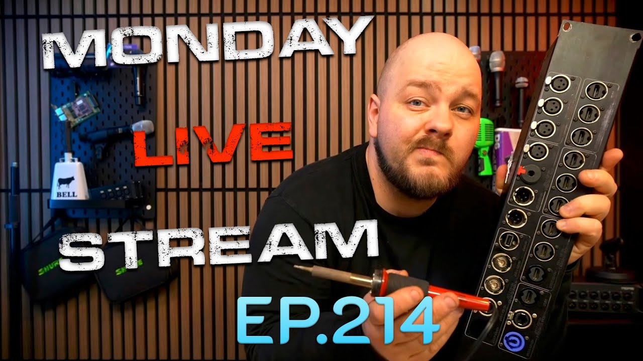 Custom XLR Plate Soldering & Casual Talk - EP. 214 - YouTube