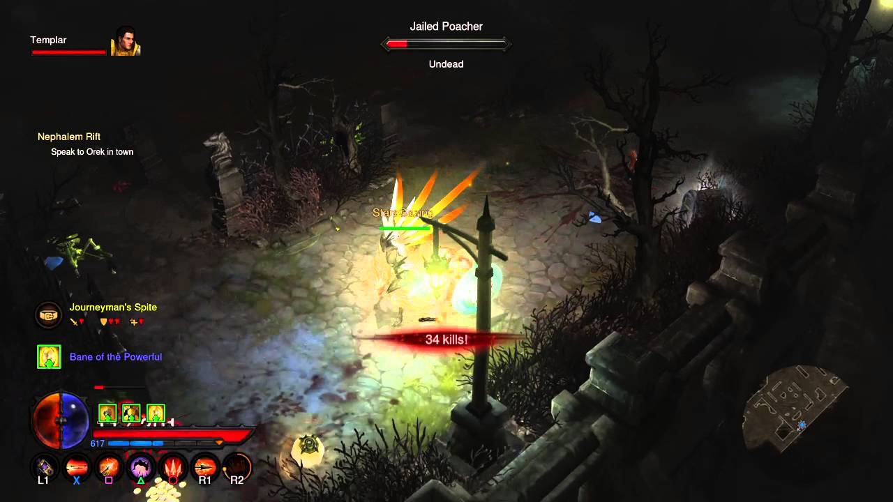 Diablo III: Reaper of Souls – Ancient Fortress Ballista Drop - YouTube