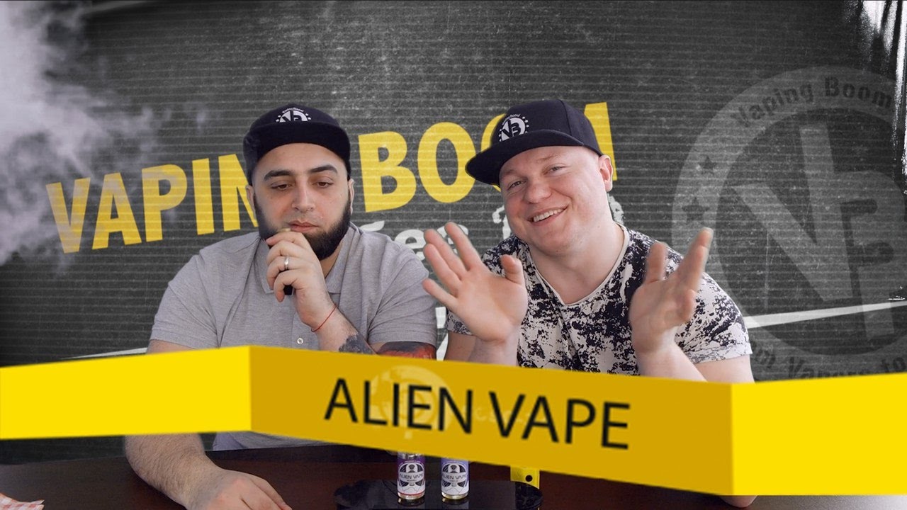 Жидкость ALIEN VAPE! Vaping Boom Ликбез Pro [Вкусная и дорогая!] - YouTube