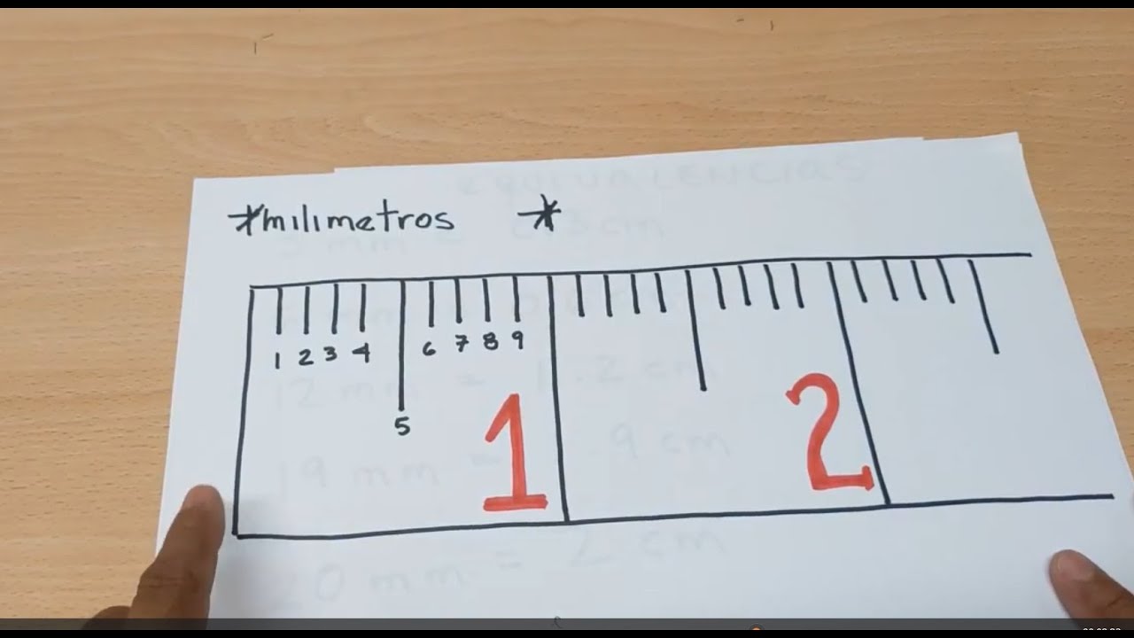 Como Medir Centimetros Y Milimetros Para Trabajar Carpinteria YouTube