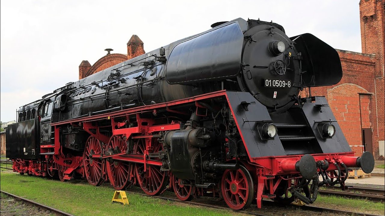 🚂Dampflok/Schnellzuglok 01 0509-8 & V118 757-4 mit Volldampf durch ...