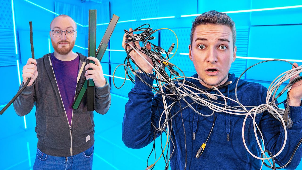 Comment ranger ses câbles parfaitement ? (Tuto Cable Management) - YouTube