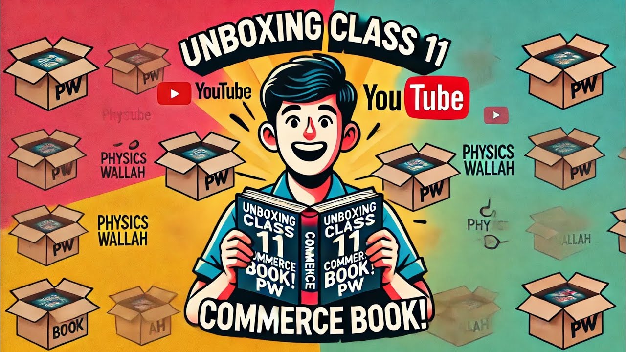 📚 Unboxing Class 11 Commerce PW Module | Complete Review & First ...