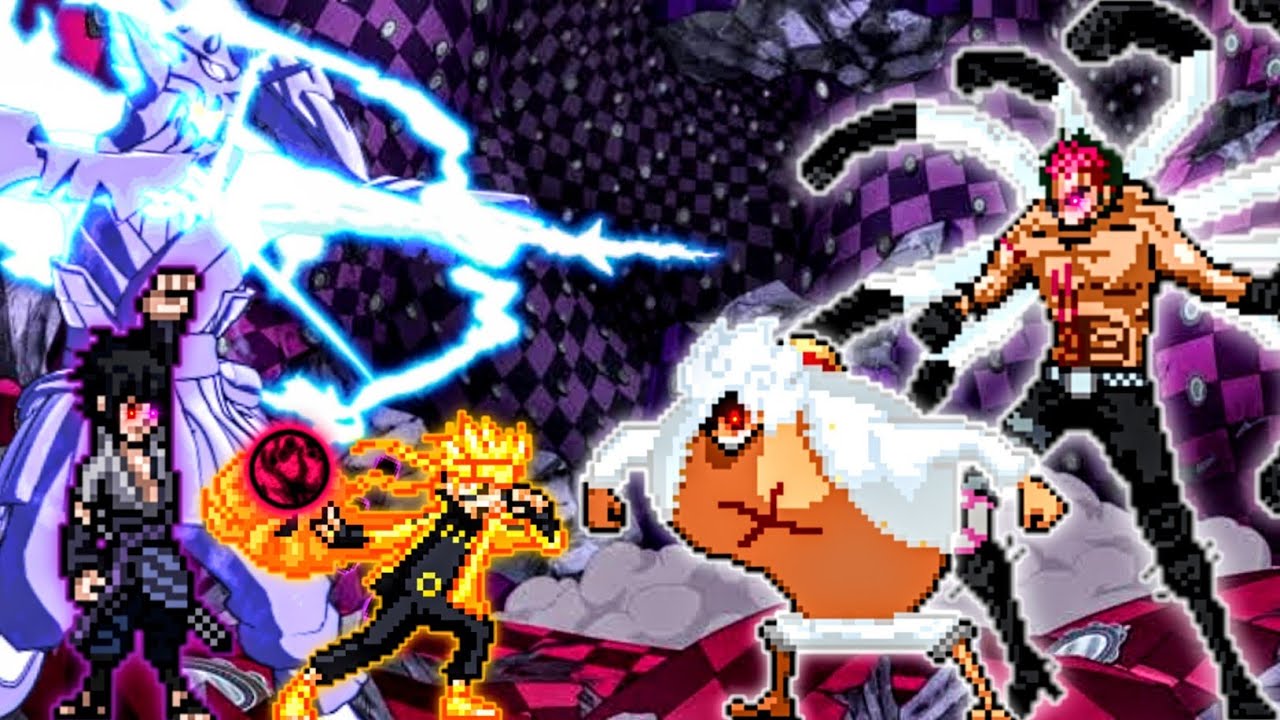 Sasuke Final OP (New) & Naruto Final OP (AF) VS TC Luffy OP Buff ...