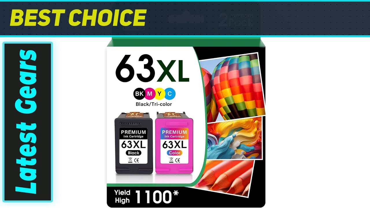 JANMORE 63XL Ink: The Best HP Printer Cartridge Alternative! - YouTube