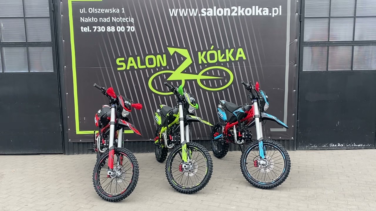 Cross 140CC Apollo Viper 140 koła 19/16 - prezentacja crossów # ...