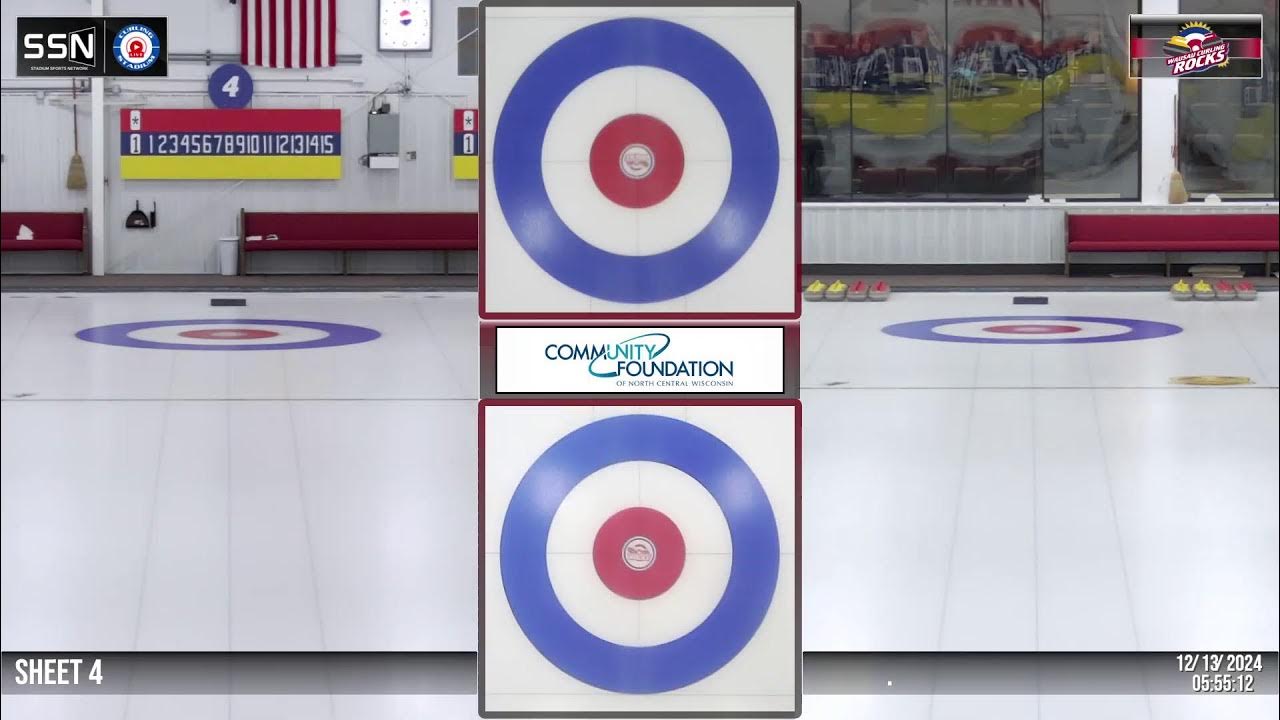 Curling Stadium Wausau Sheet 4 12-13-24 - YouTube