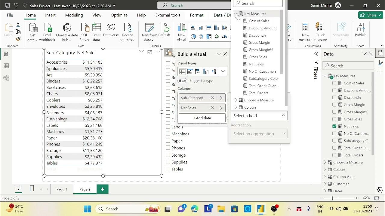 Conditional Formatting using Power BI Disconnected Slicers - YouTube