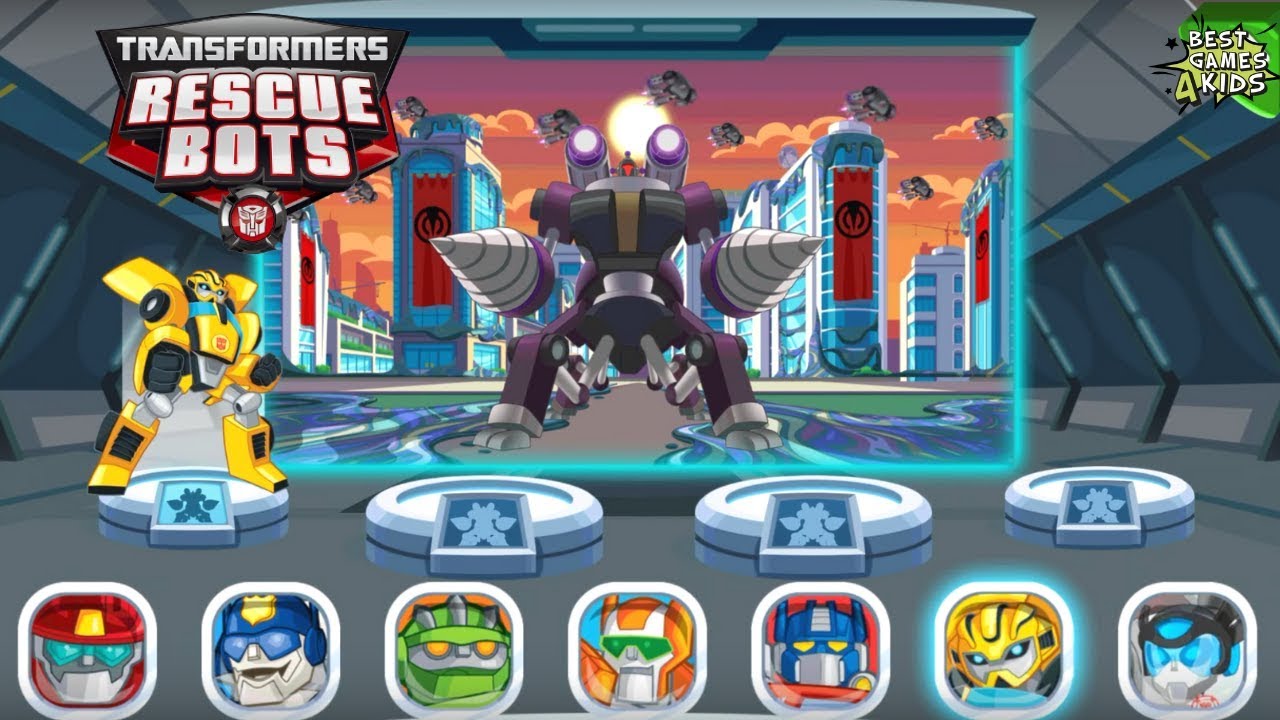 Transformers Rescue Bots: Disaster Dash Hero Run #261 | Destroy the ...