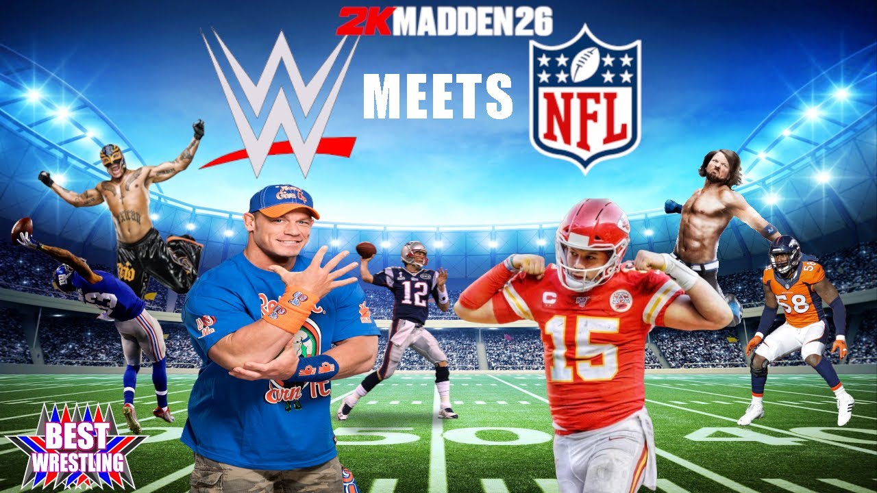 🚨WWE Enters the NFL! Custom Draft Class in Madden NFL 26🚨#WWE #NFL #2k ...