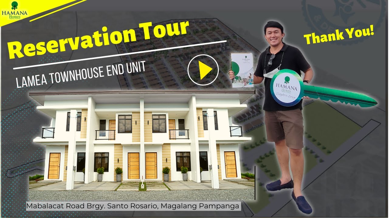 Reservation Tour | Townhouse End | Hamana Homes - YouTube