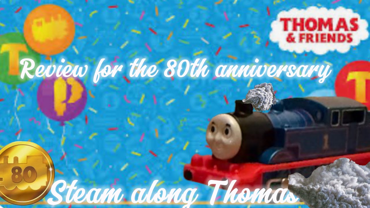 Review on steam along Thomas for 80th anniversary of the railway series ...