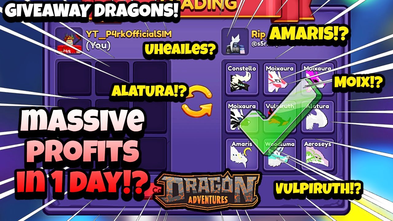 Trading Montage #16 |💎🔥 MOIXAURA & VULP & AMARIS & ALATURA 🔥 | Dragon ...