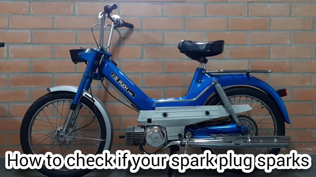 HOW TO CHECK/REPLACE A SPARK PLUG | MOPED - YouTube