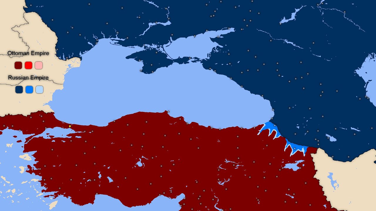 The Russian Empire VS The Ottoman Empire | Country vs Country ...