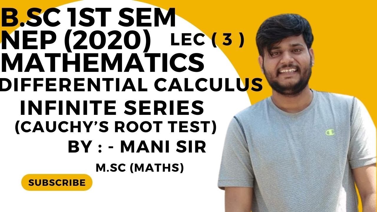 Cauchy s Root Test infinite Series Differential Calculus Lec 3 YouTube cauchy-s-root-test-infinite-series-differential-calculus-lec-3-youtube