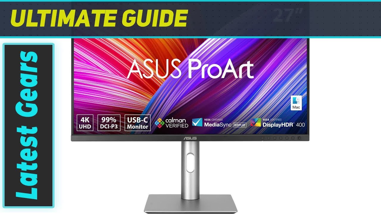 ASUS ProArt Display 27” 4K HDR Professional Monitor (PA279CRV) - In ...