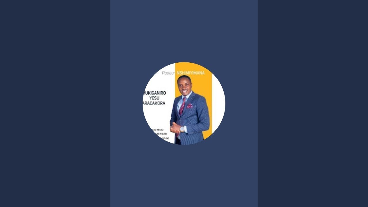 PASTOR NSHIMIYE is live muze dusege numusi wagatatu dusega. - YouTube