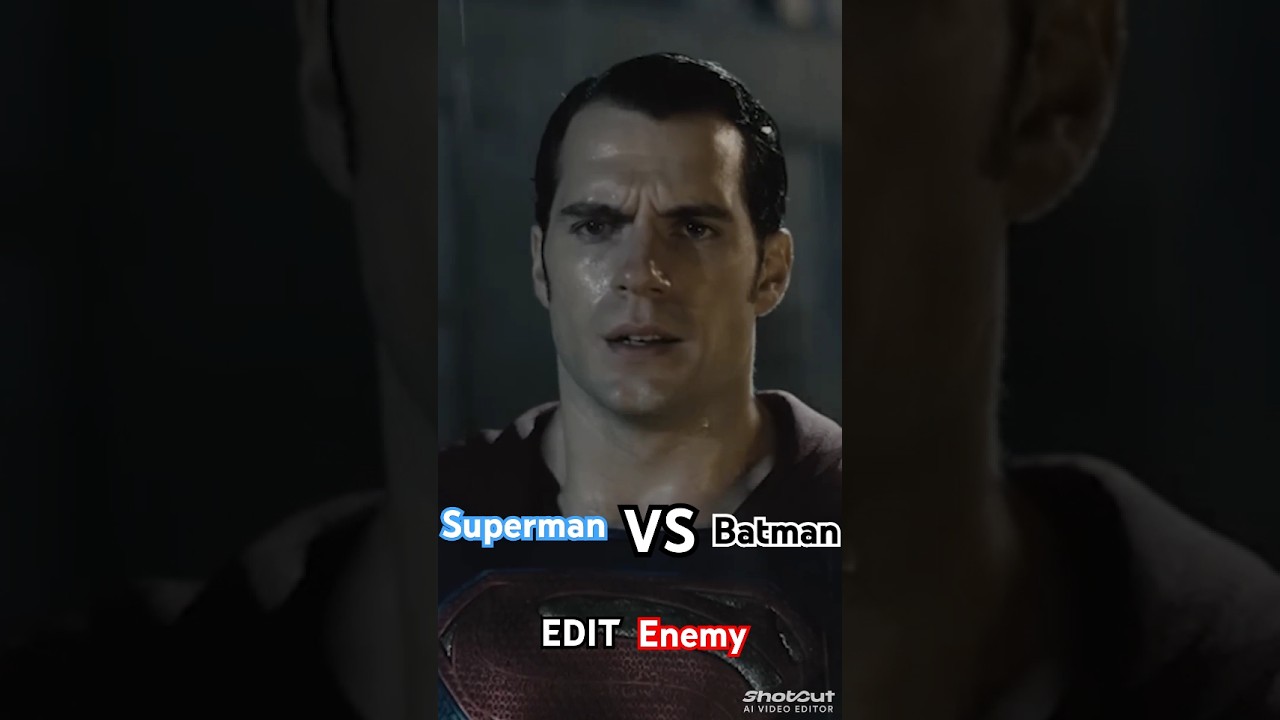 Superman VS Batman [EDIT] Enemy - YouTube
