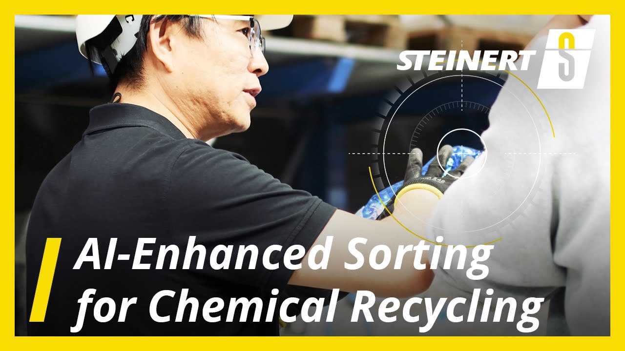 Recovering materials for chemical recycling from household waste with ...