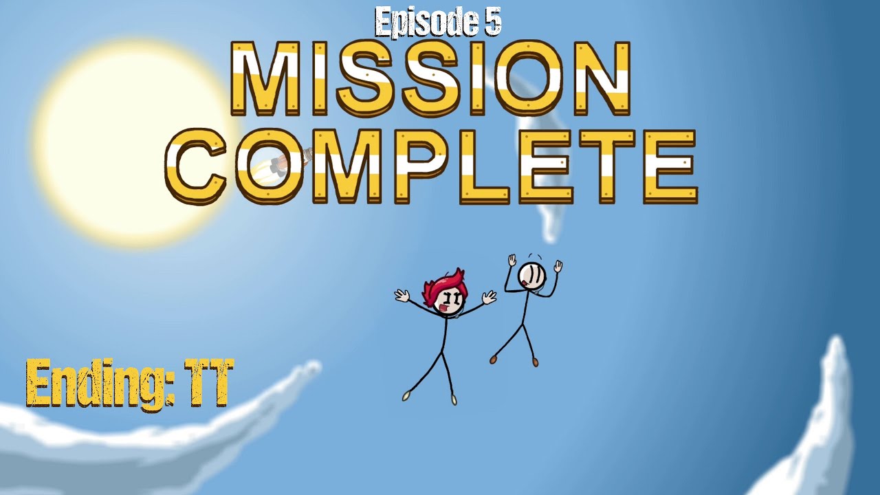 The Henry Stickmin Collection - Ep.5: Completing the Mission - Ending ...