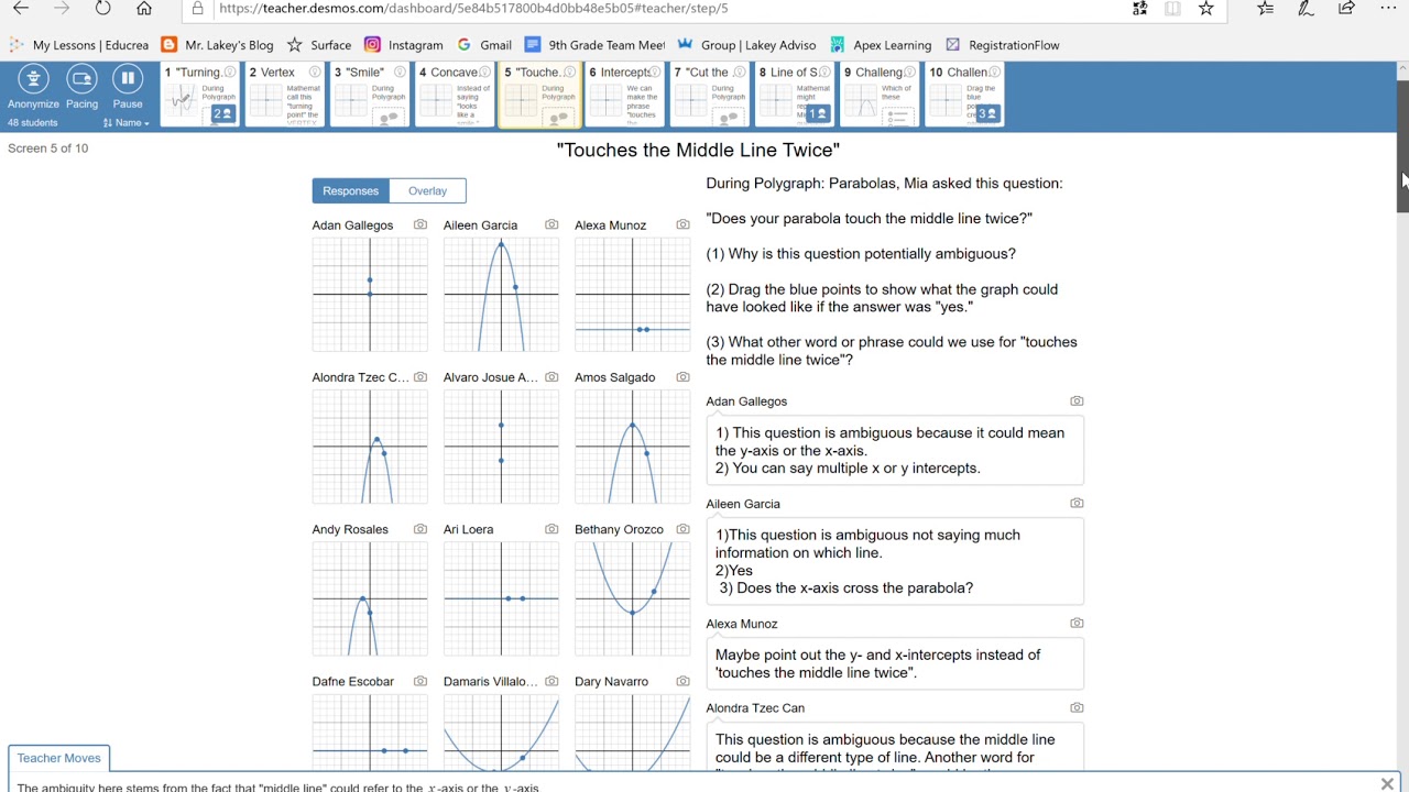 Clarification of Desmos Graphing Problems - YouTube