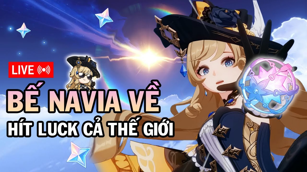 🔴Live: Roll Navia và Ayaka Cùng Thuyền Trưởng Bèo Bèo Nào |Genshin ...